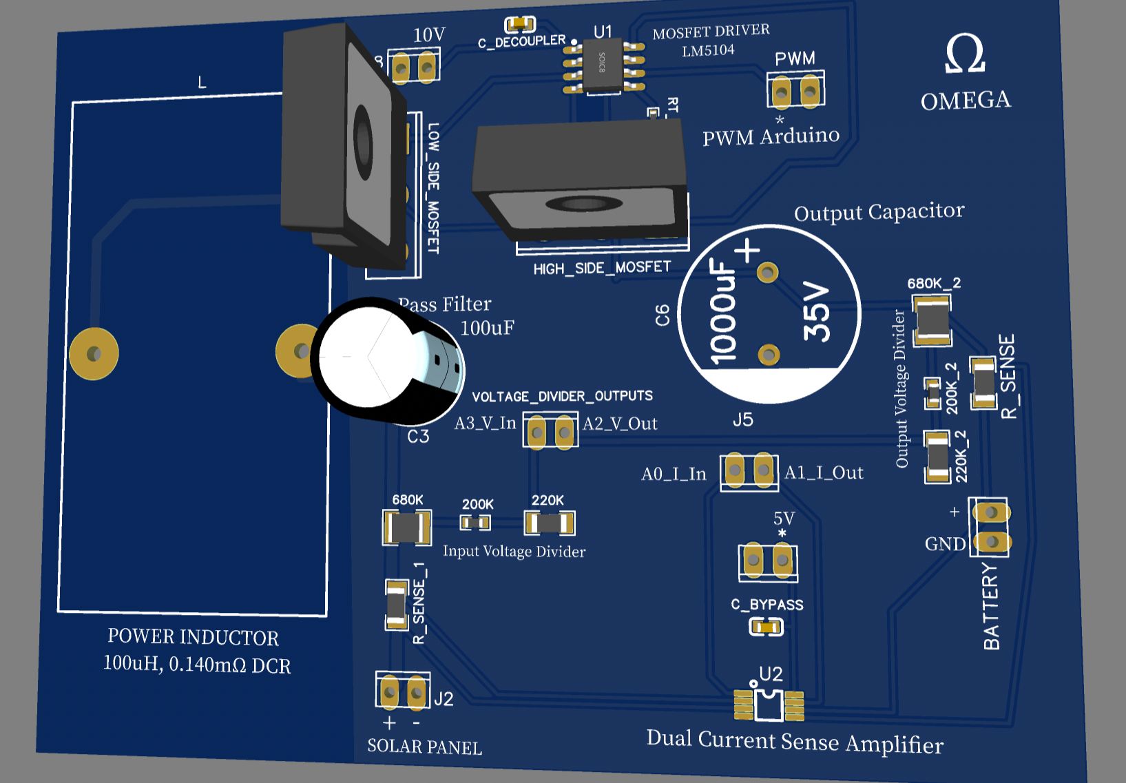 ## PCB Omega Yes - EasyEDA open source hardware lab