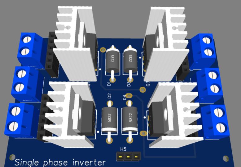 Single_phase_inverter - Platform for creating and sharing projects - OSHWLab