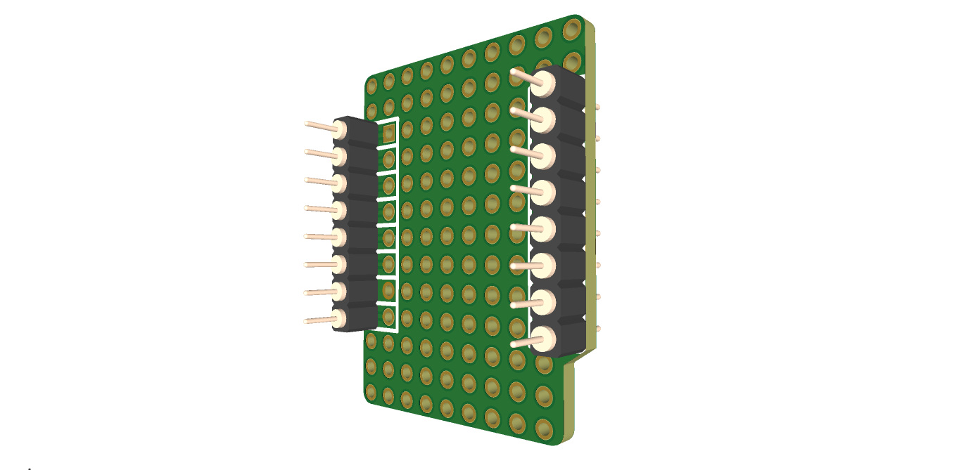 Prototyping Shield for the WeMos D1 Mini - EasyEDA open source hardware lab