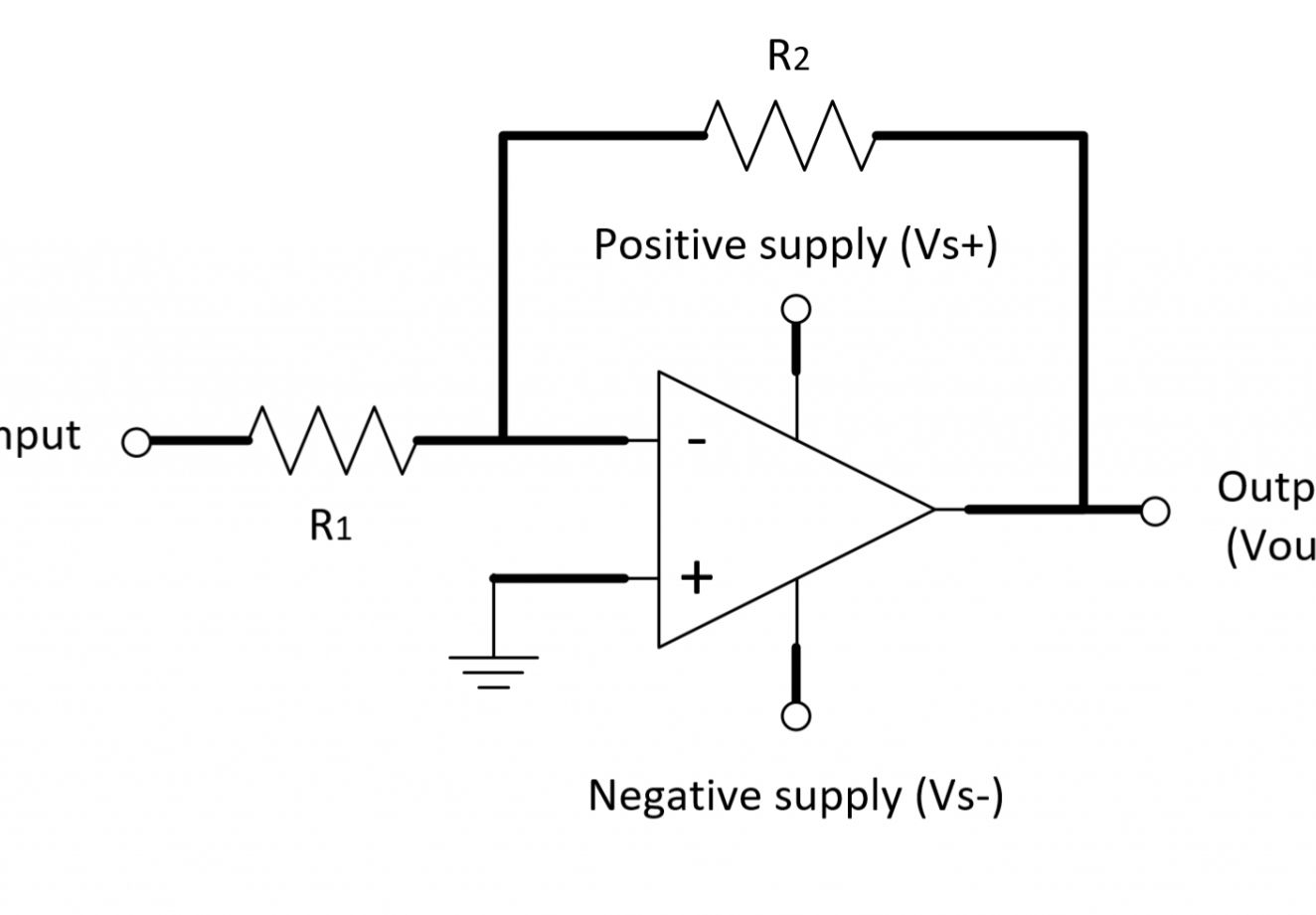 inverting amplifier - Platform for creating and sharing projects - OSHWLab