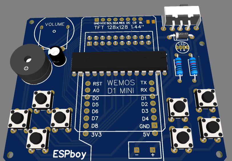 ESPBoy - Platform for creating and sharing projects - OSHWLab