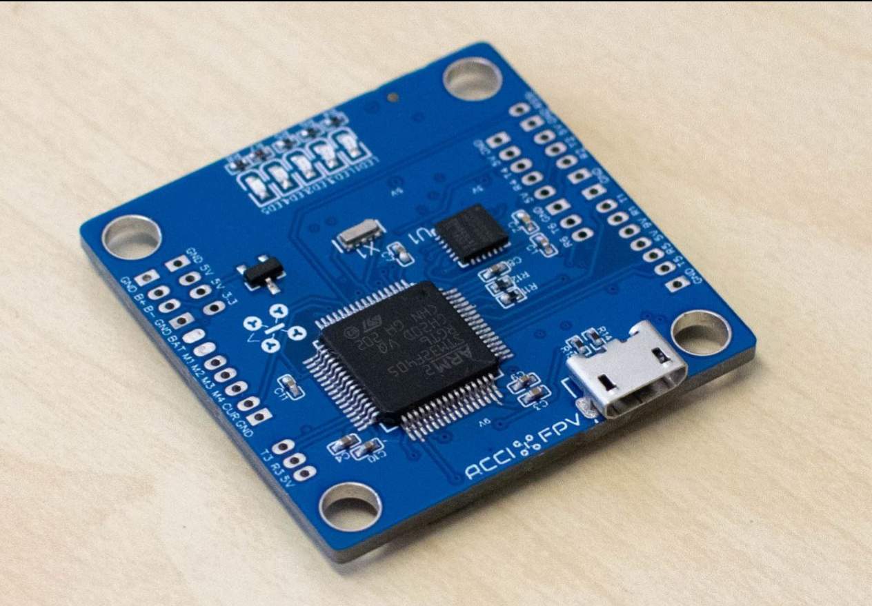 Acci FPV Flight Controller - Betaflight F4 - EasyEDA open source hardware lab