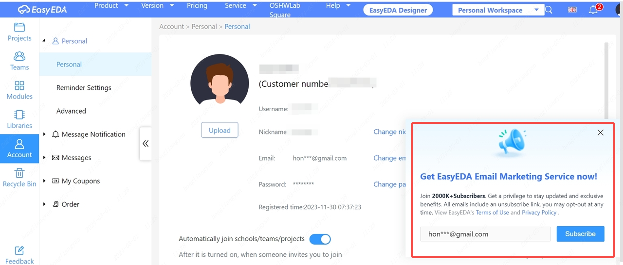 EasyEDA unveils new email marketing service! - EasyEDA open source ...
