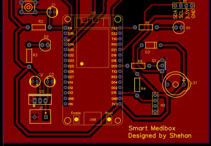Smart Medibox - Platform for creating and sharing projects - OSHWLab