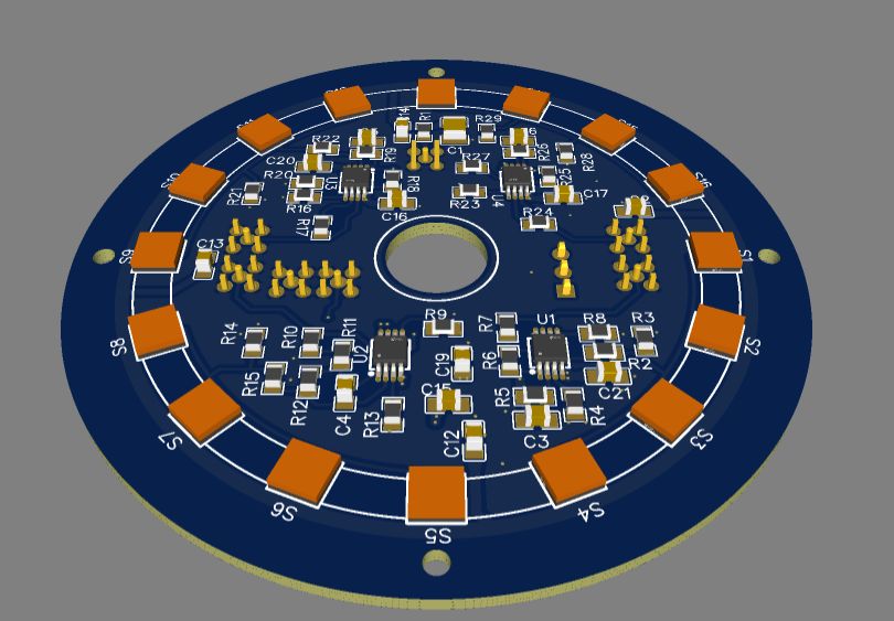 Light Tube SiPM Ring - OSHWLab