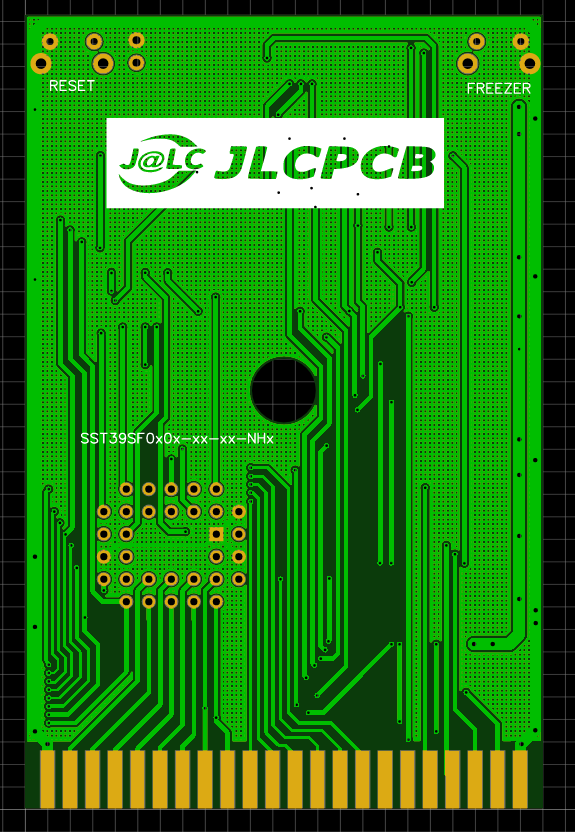 FC3.33 c64 cartridge by GWB - EasyEDA open source hardware lab