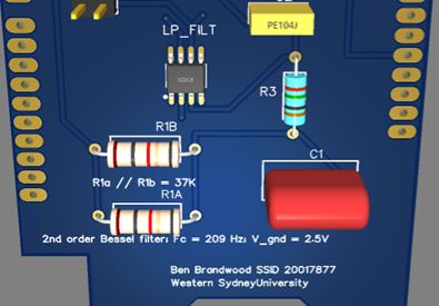 2nd order active filter with fc = 209Hz - Platform for creating and sharing projects - OSHWLab