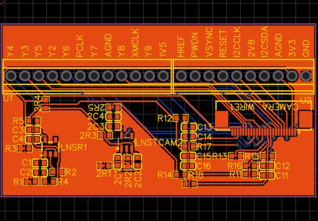 Dora camera_shield - EasyEDA open source hardware lab