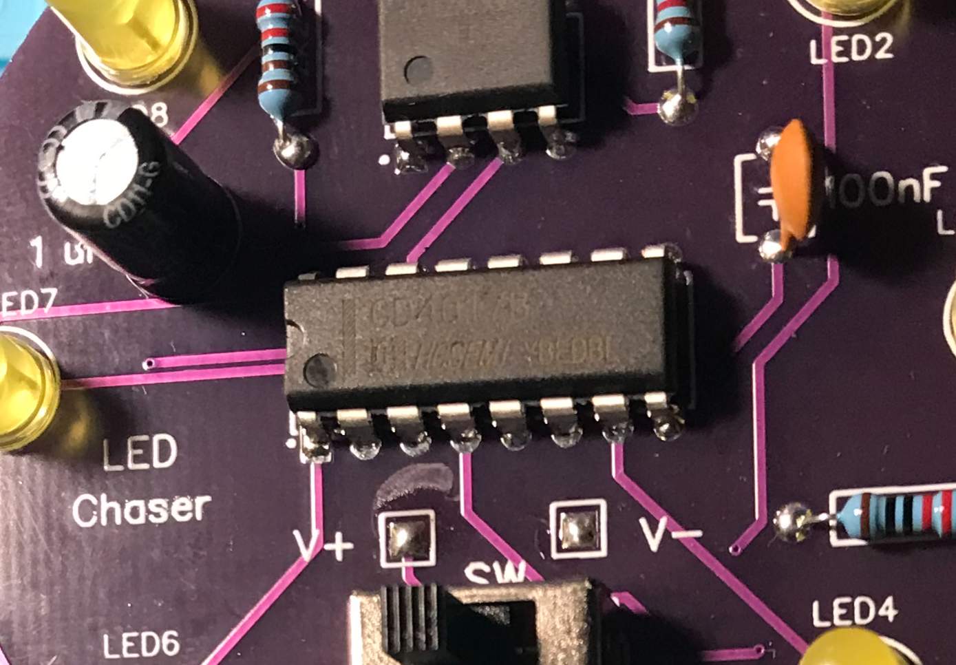 LED follower - EasyEDA open source hardware lab