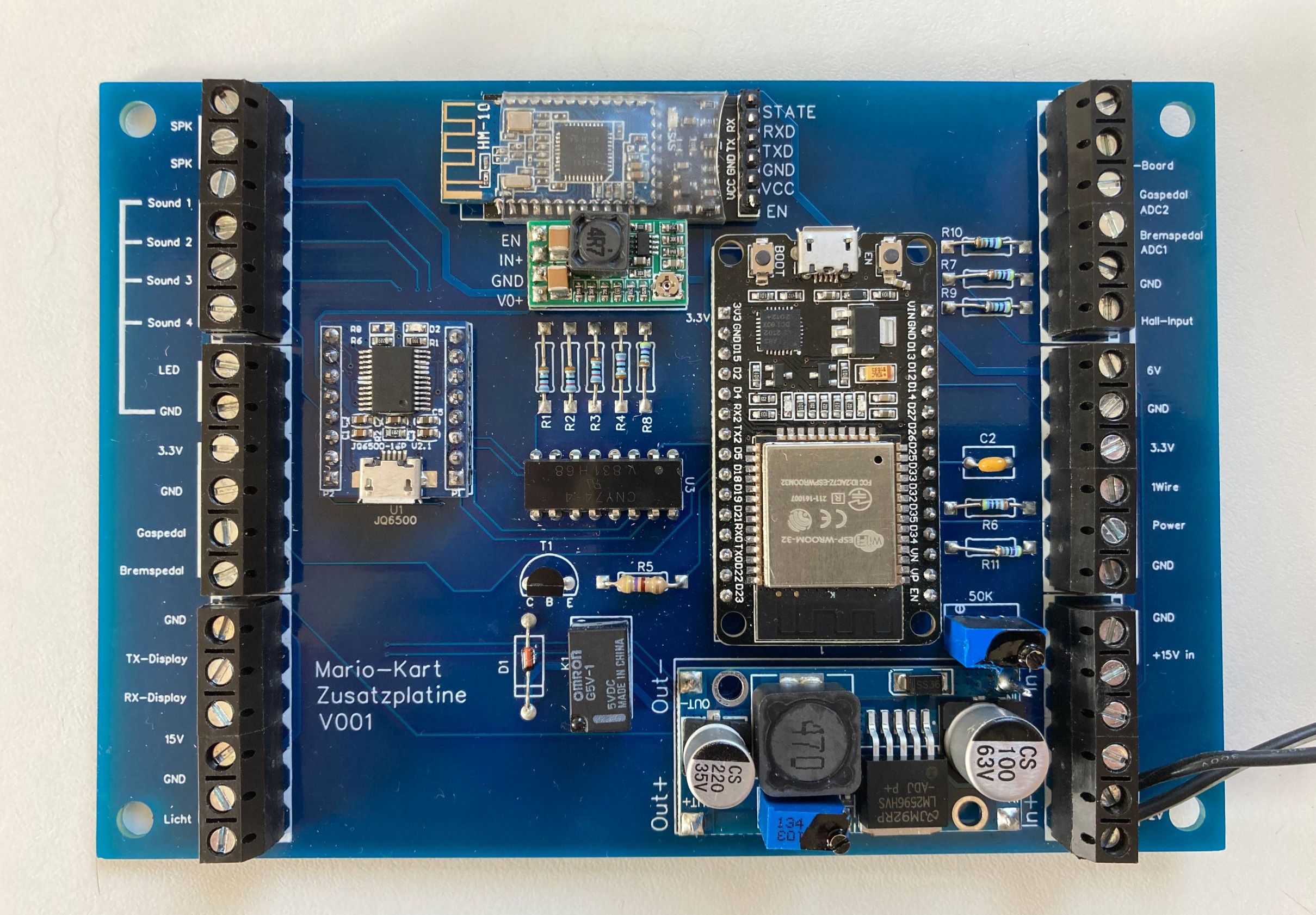 Control PCB for E-Kart - Platform for creating and sharing projects - OSHWLab