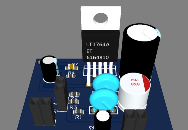 Radio Audio Amplifier - Platform for creating and sharing projects - OSHWLab