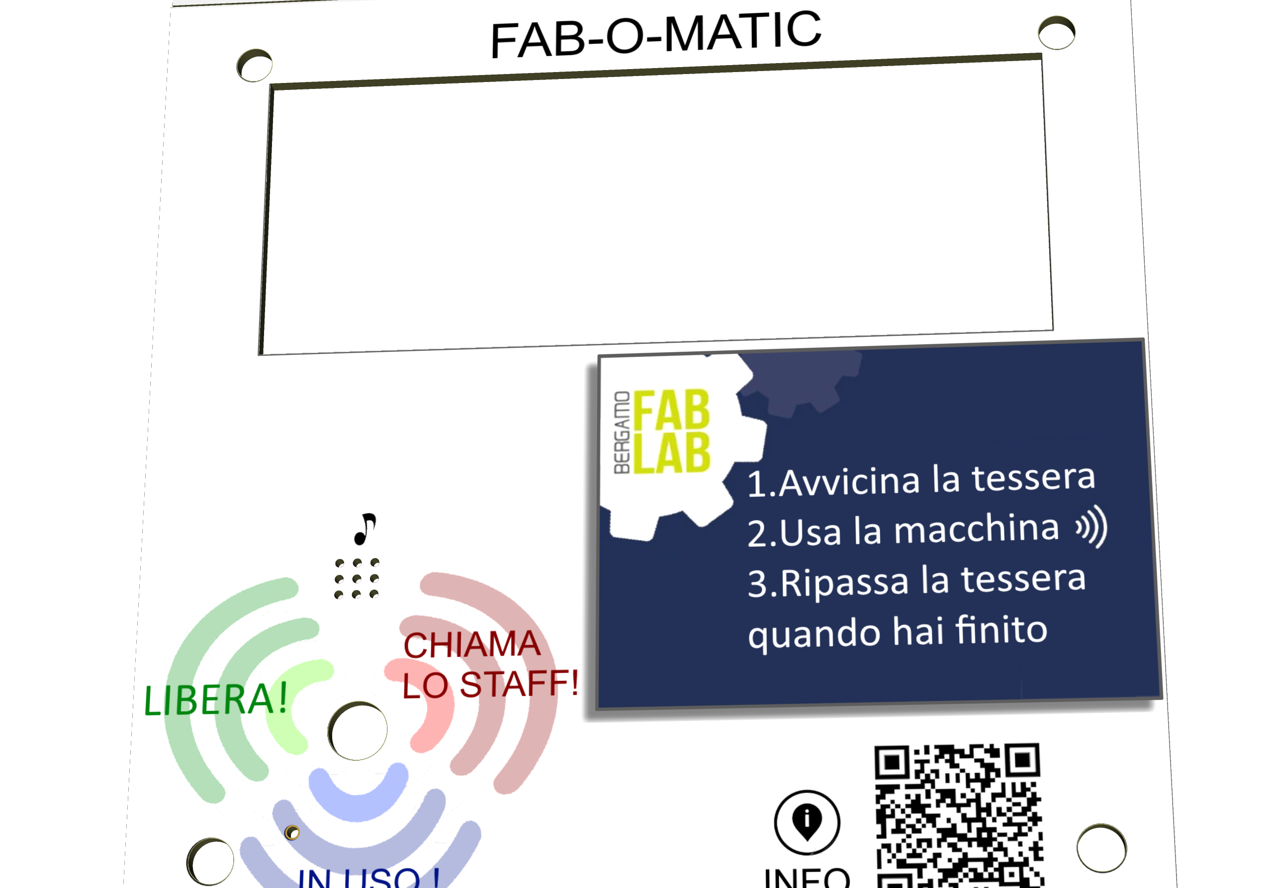 FAB-O-MATIC : a FabLab machine access control with RFID cards - EasyEDA open source hardware lab