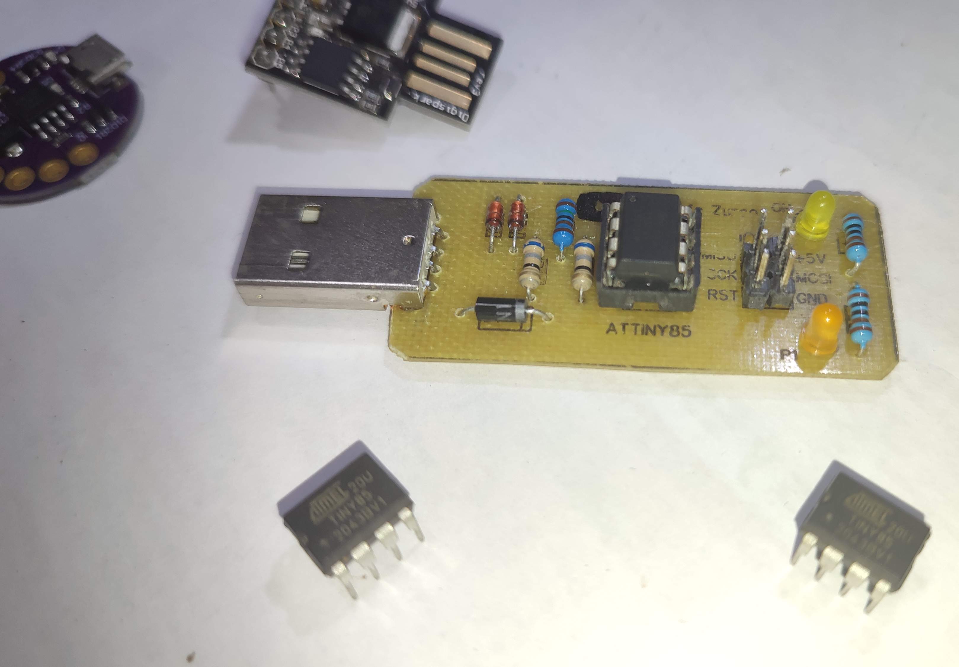 Usb Attiny85 Platform For Creating And Sharing Projects Oshwlab