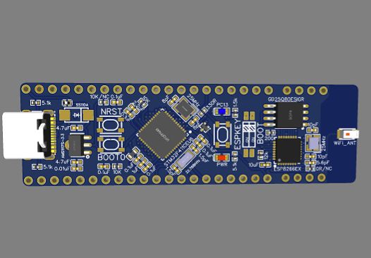 MiniF4 + ESP8266 - Platform for creating and sharing projects - OSHWLab